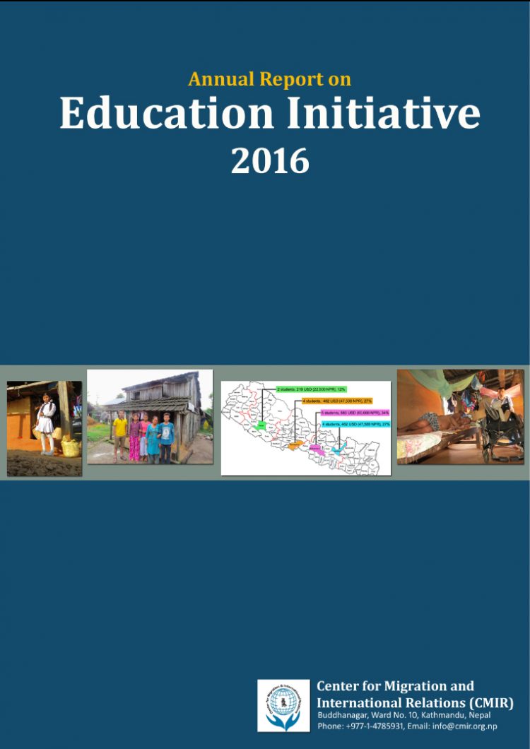 Education Initiative Report 2016 – CMIR